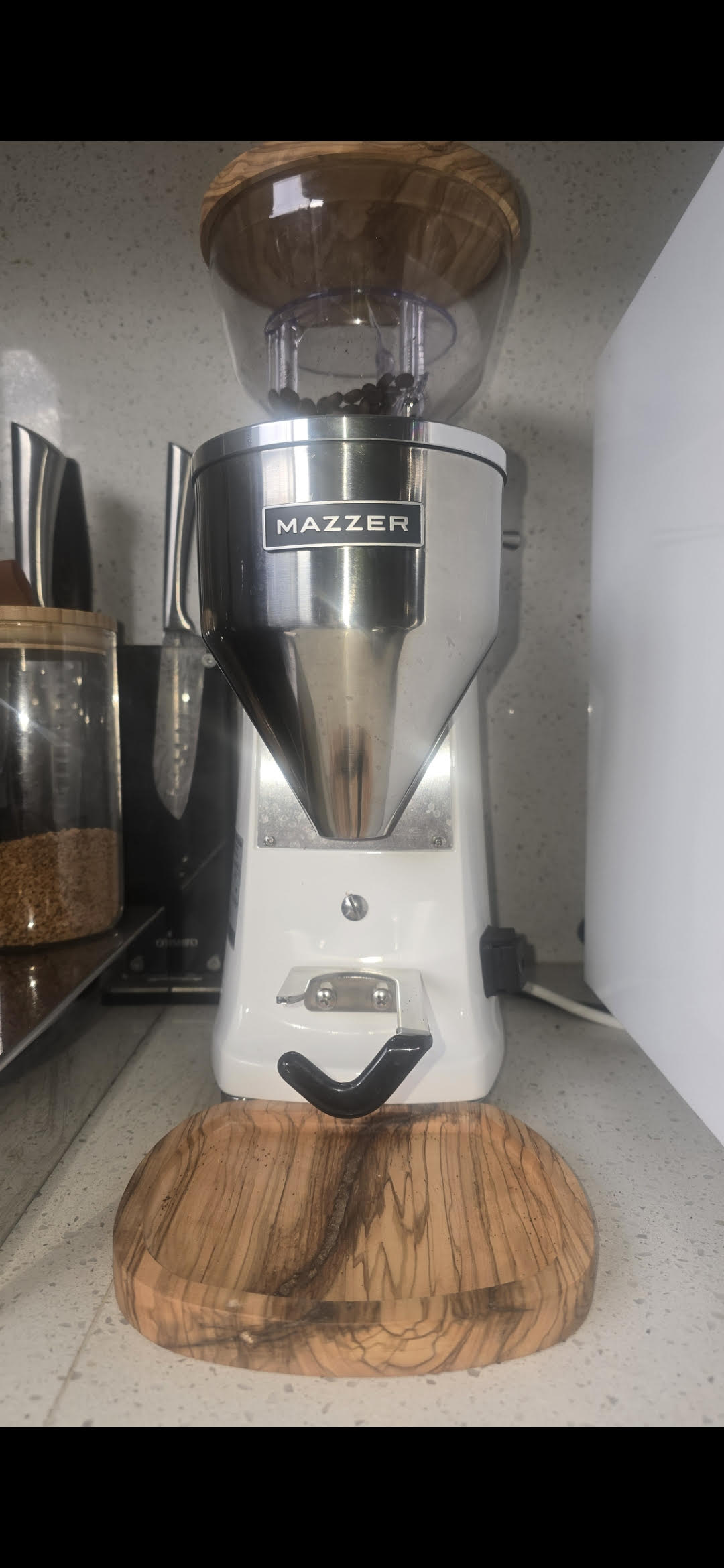 Wood Tray For Mazzer Mini A